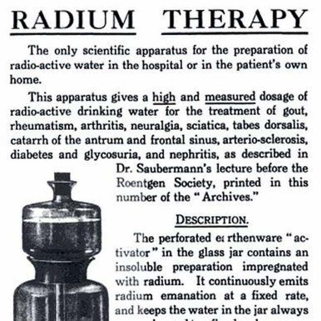 Horrific 20th Century Quack Medical Devices That Contained Radium ...