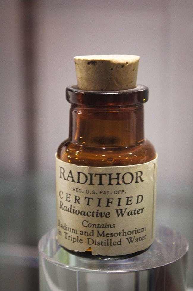 The Story Of The Man Who Died From Drinking Too Much Radium | timalderman