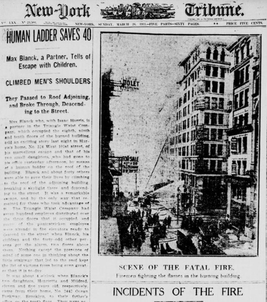 How the Horrific Tragedy of the Triangle Shirtwaist Fire Led to ...
