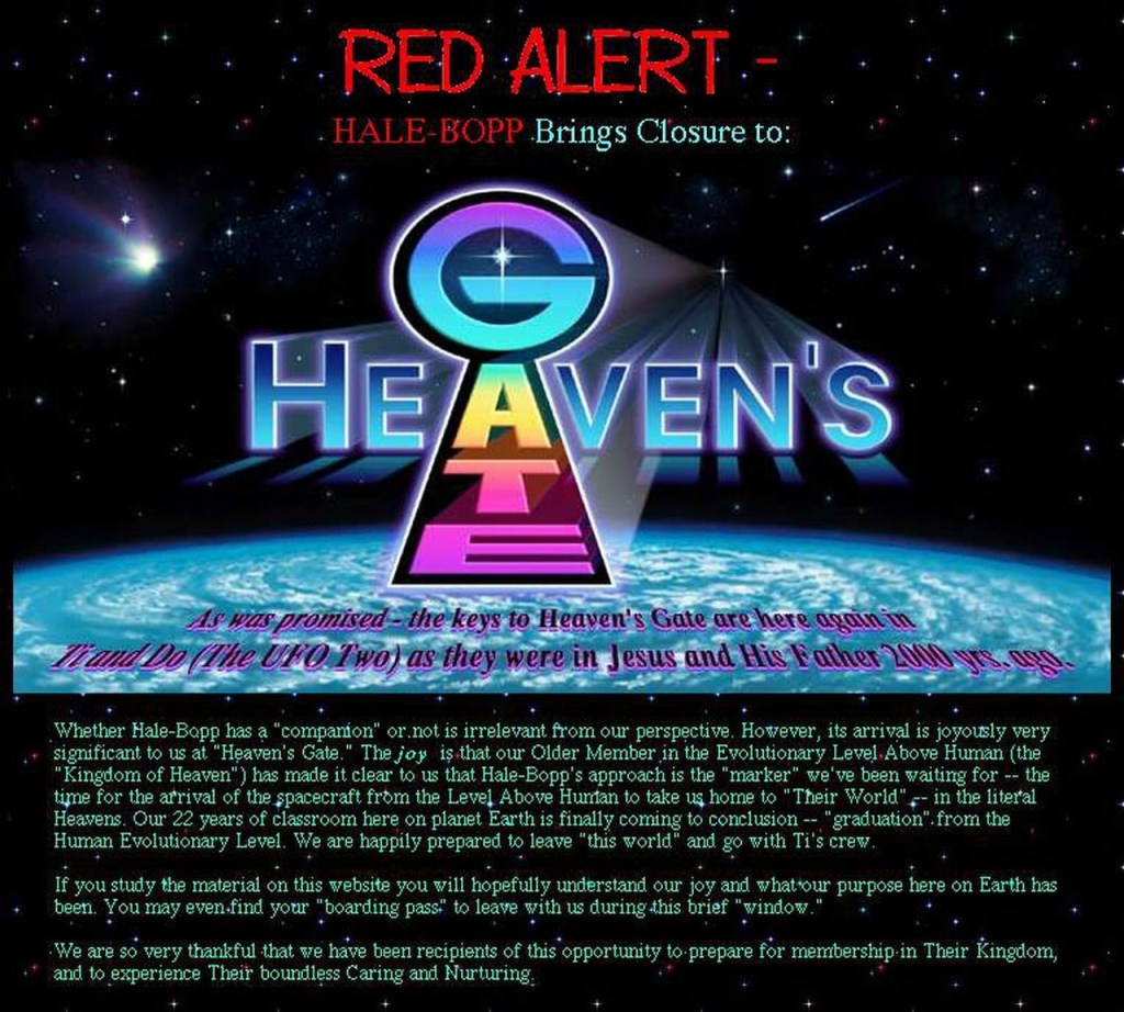 The Heaven’s Gate Cult Was As American as Apple Pie | timalderman